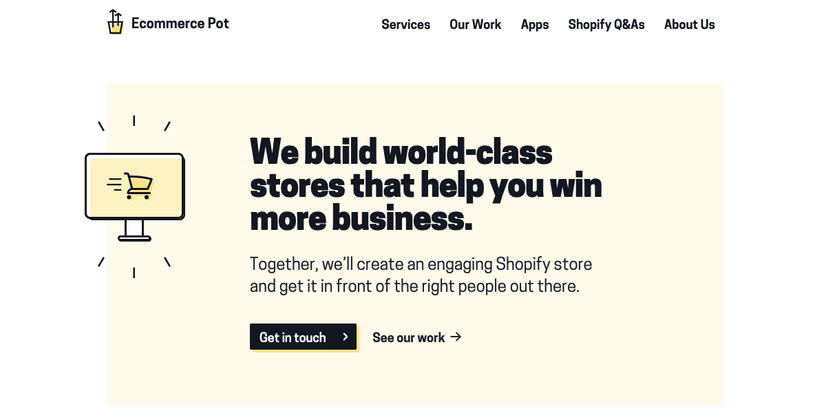 Your Reliable Shopify Partner Ecommerce Pot